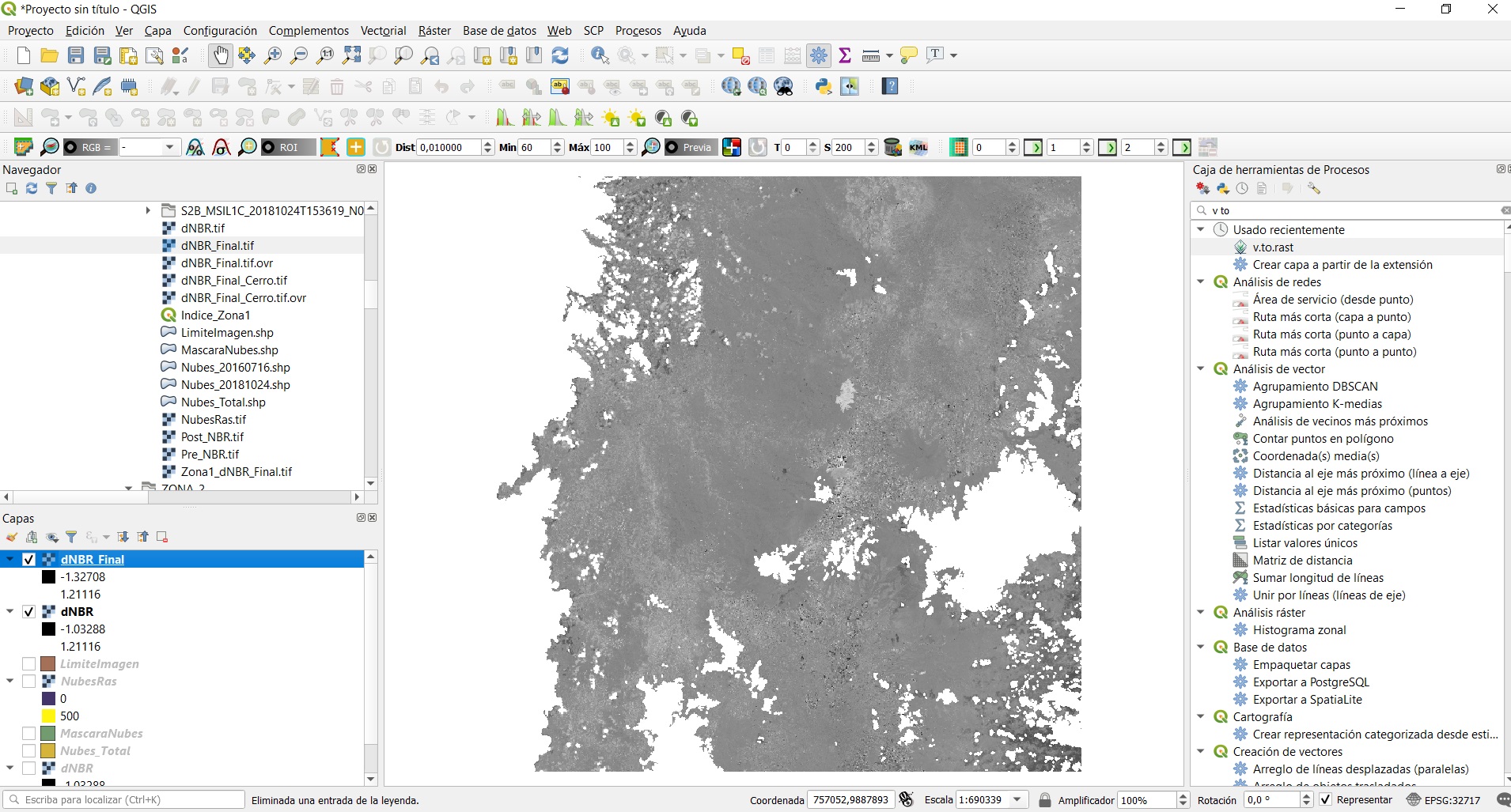 Paso a Paso: Mapeo de Severidad de Incendios Forestales en QGIS | UN ...