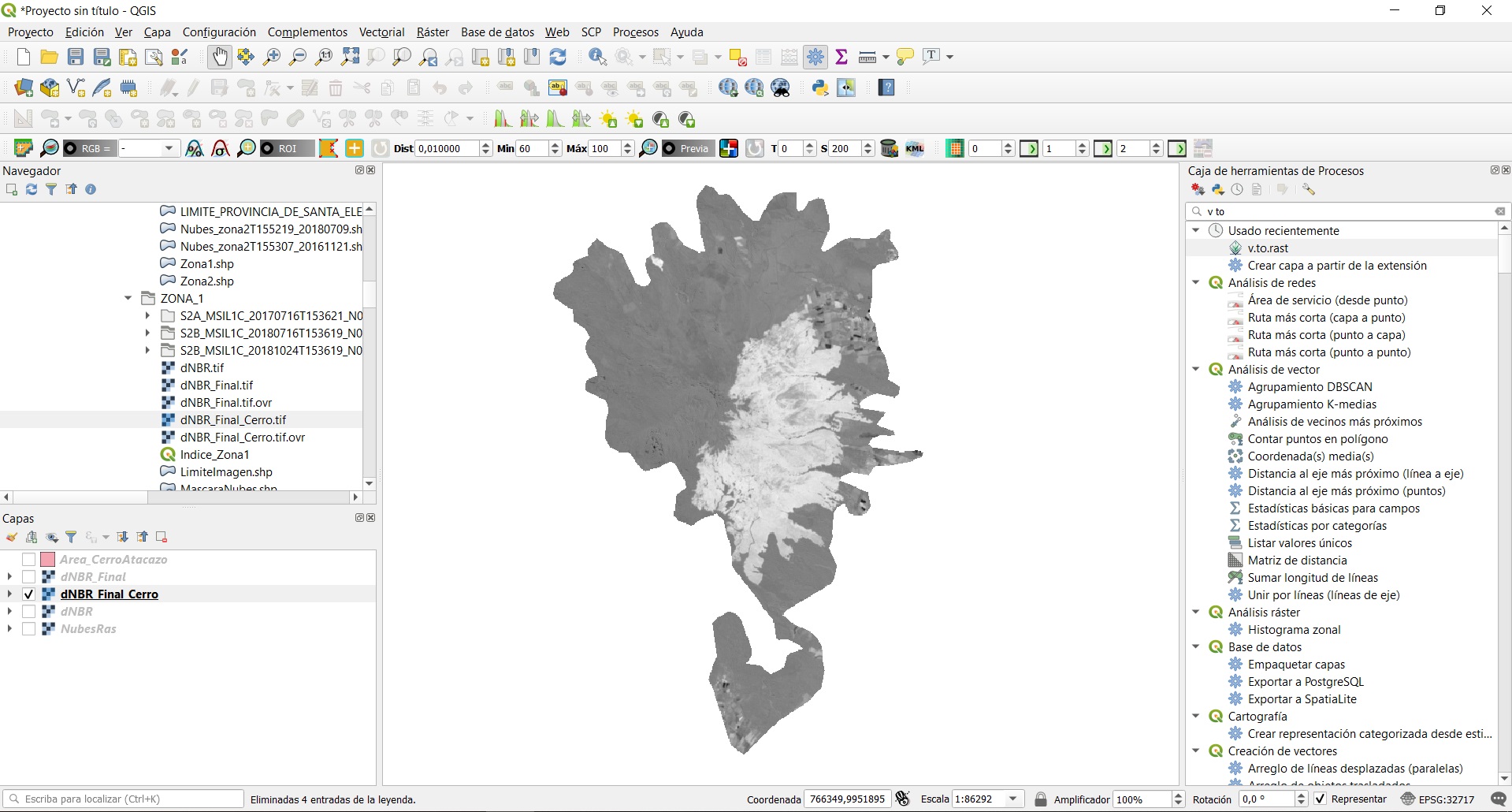 Paso a Paso: Mapeo de Severidad de Incendios Forestales en QGIS | UN ...