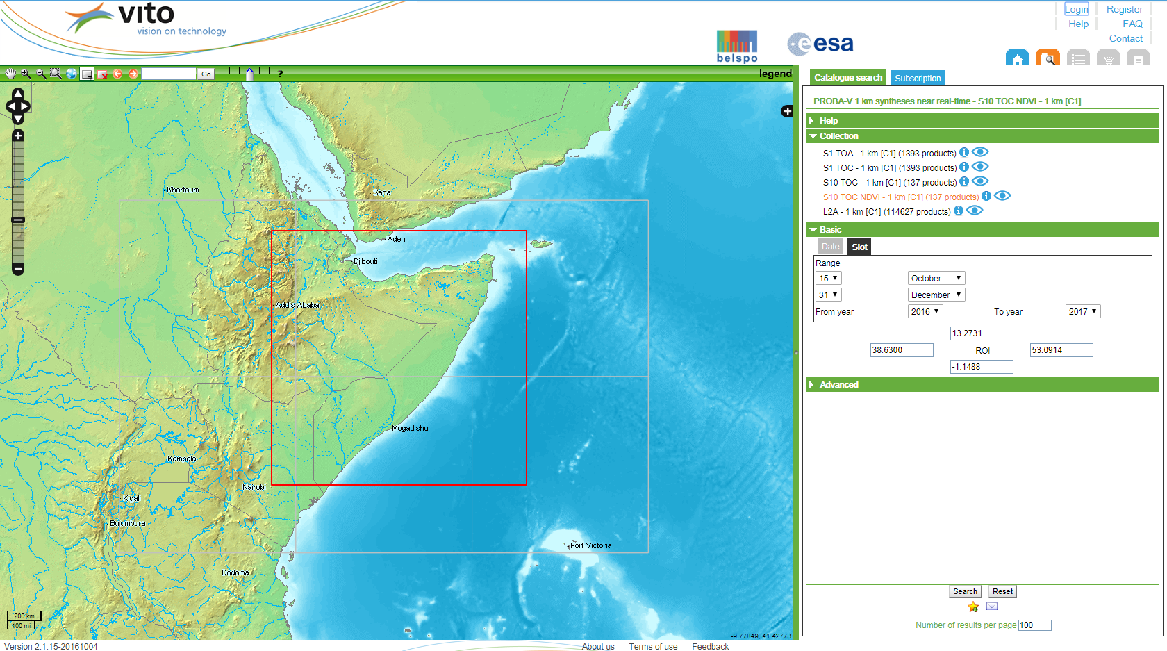 VITO Earth Observation | UN-SPIDER Knowledge Portal