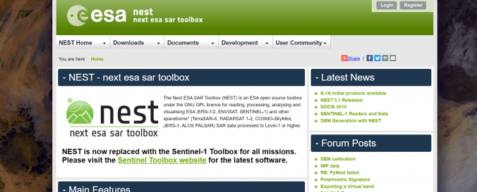 NEST (Next ESA SAR Toolbox) (ESA) | UN-SPIDER Knowledge Portal NEST (Next ESA SAR Toolbox) (ESA) | UN-SPIDER Knowledge Portal